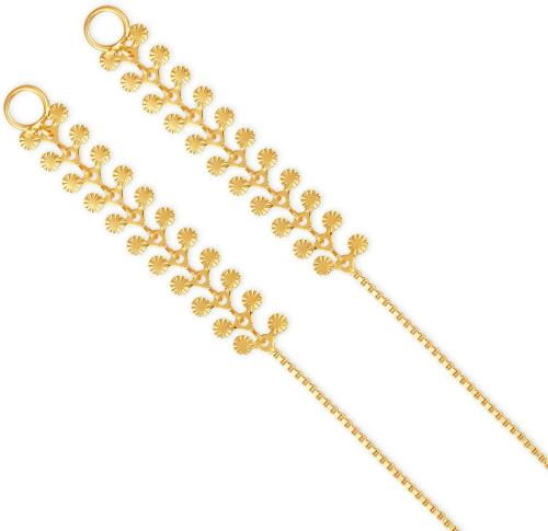 Buy Vighnaharta Brass Ear Thread For Women And Girls Online at Best ...