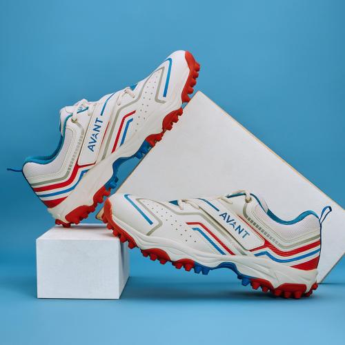 Buy AVANT Men's Impact Cricket Shoes - White - UK 8 Online at Best ...