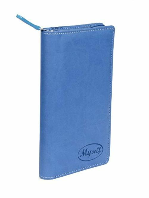 Buy Sukeshcraft Sky Blue Polyurethane Cheque Leaf, Passbook, Currency ...