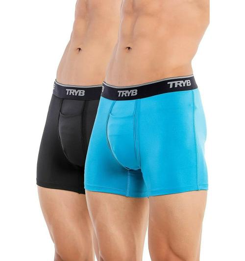 Buy TRYB Mens Sport Performance Stretch Underwear Quick Dry Moisture Wicking Athletic Active ...