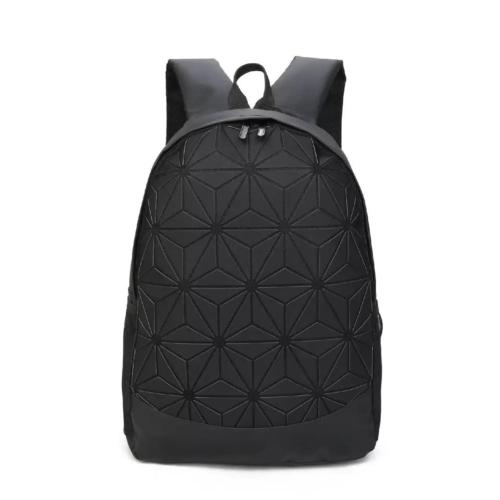 Buy BANQLYN Black Backpack (Geometric Backpack 1) Online at Best Prices ...