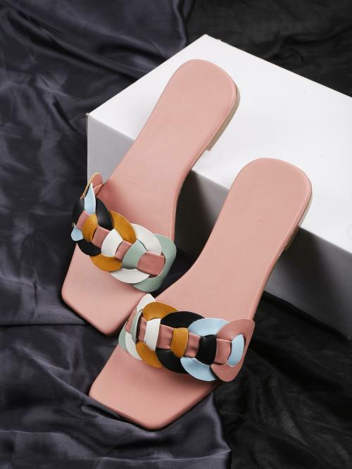 Buy CLOSHO Peach Flats for Women Online at Best Prices in India - JioMart.