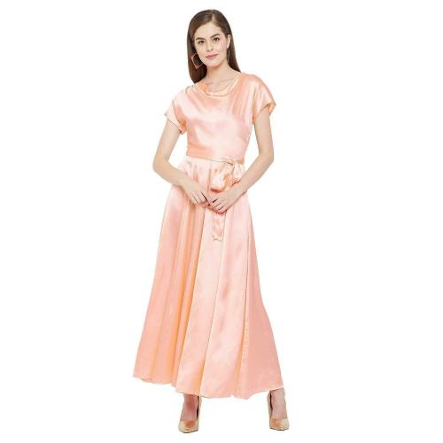Buy PANIT Women Pink Polyester Dresses Online at Best Prices in India ...