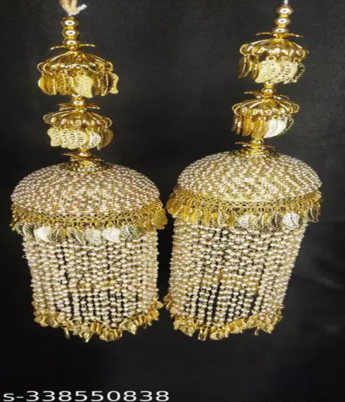 Buy KSK.KALIRA Kalire for Bride-31-Size-Adjustable-Colour-Gold Online ...