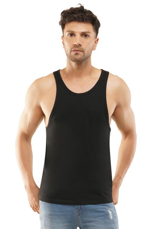 Buy TeeTroopers Men's 100% Pure Cotton Dropped ArmHole Tank Tops ...
