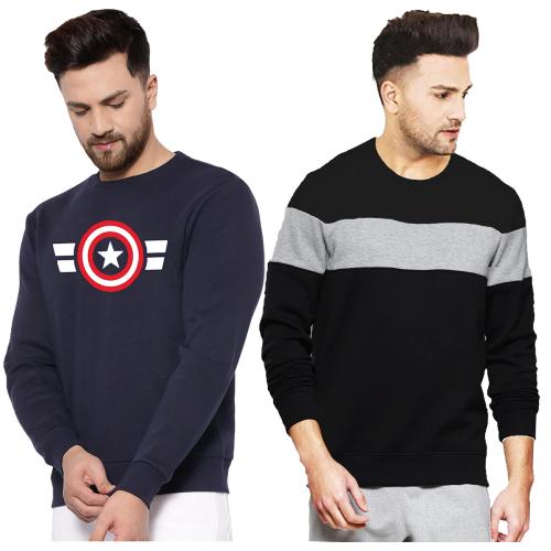 Buy LEOTUDE Men's Regular Fit Combo Sweatshirt Online at Best Prices in India - JioMart.