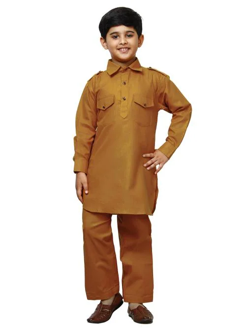 Buy Pro-Ethic Style Developer Ethnic 2- Piece Pathani Suit Set For Kids ...
