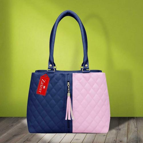 Buy Zaxcer Women Blue Hand-held Bag Online at Best Prices in India ...