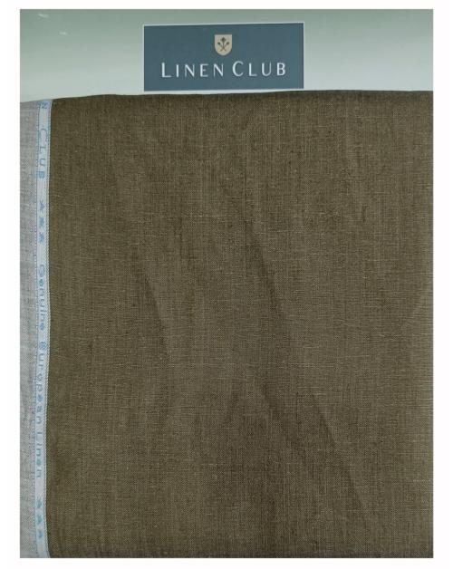Buy Linen Club Men Multicolor Solid Linen Shirt Fabric Online at Best ...