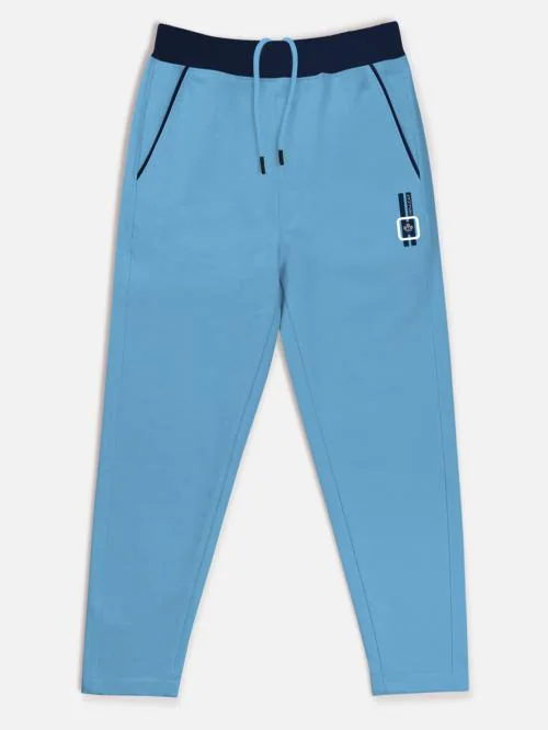 Buy HELLCAT Blue Trendy Solid Cotton Blend TrackPant for Boys Online at ...