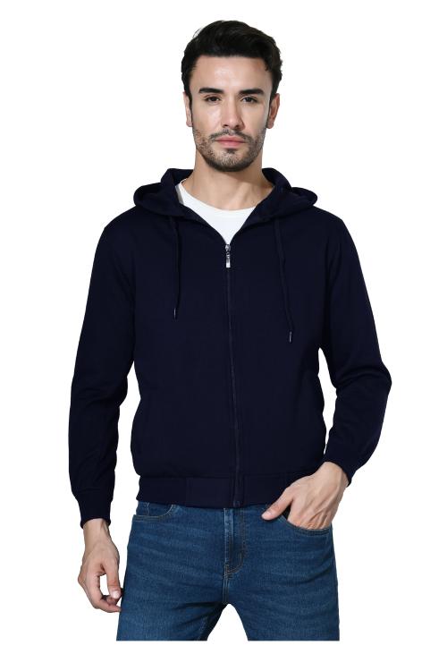 Buy KAYU Men Fleece Warm Zipper Hoodies Jackets for Winters (Pack of 1 ...