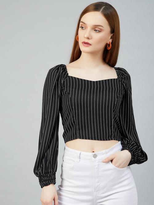Buy Rare Women Black Printed Top Online at Best Prices in India - JioMart.
