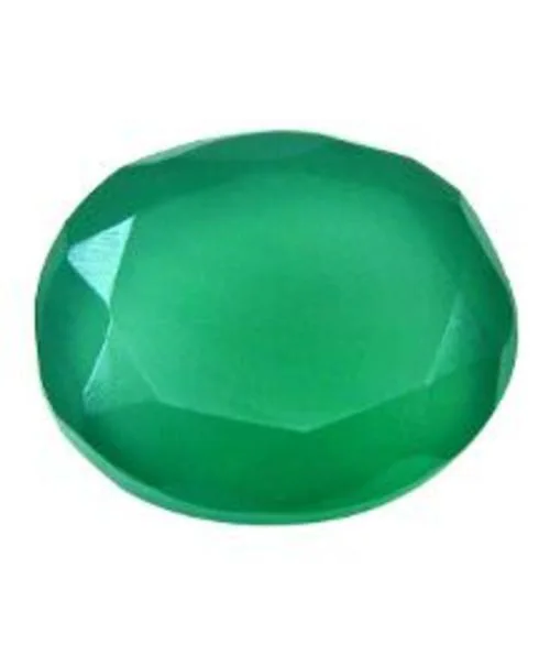 Buy Aurra Stores Certified 6.77Ct Natural Green Onyx Oval Cut Gemstone ...