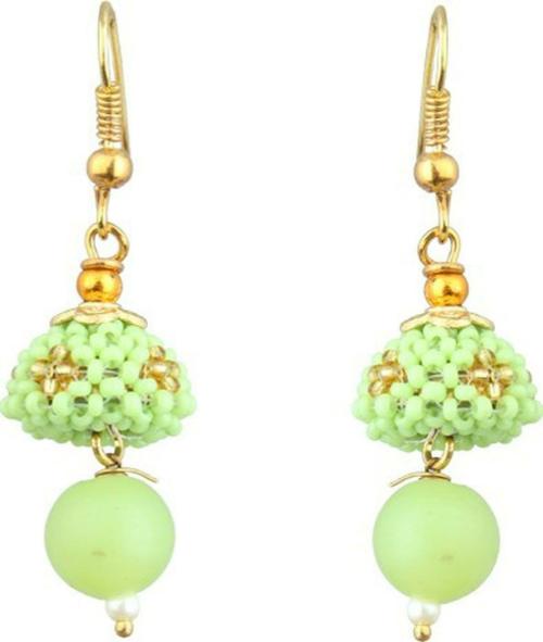Buy Waama Jewels Pearl Gold-Plated Brass Drops And Danglers Multicolor For Women Online at Best ...