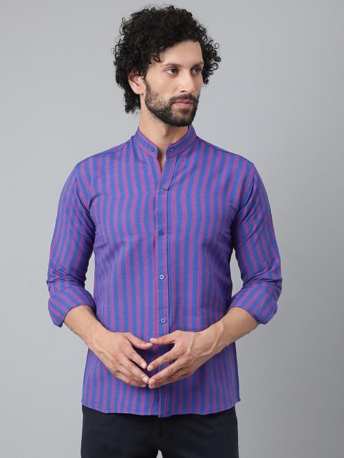 Buy RIAG MEN CASUAL FULL SLEEVES STRIPED SHIRT Online at Best Prices in India - JioMart.