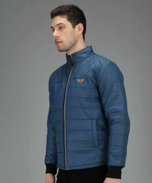 Buy QUIN FLETCHER Blue Quilted Jacket Online at Best Prices in India ...