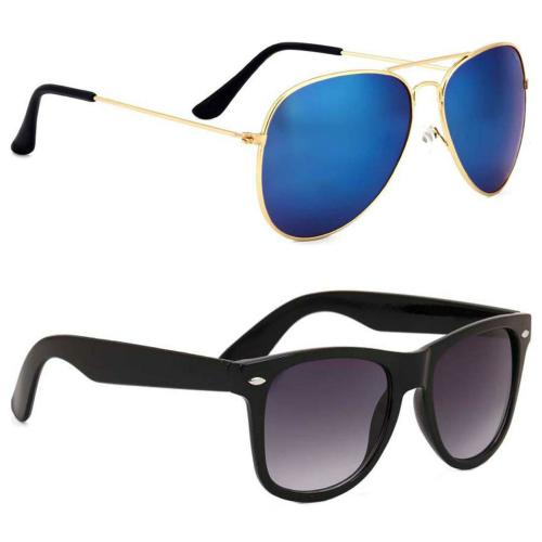 Buy Phenomenal Aviator Unisex Sunglasses (Multicolor) (Men & Women ...
