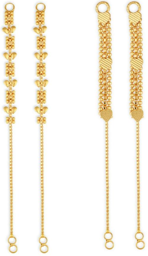 Buy Vighnaharta Alloy Ear Thread For Women And Girls (Pair Of 2) Online ...