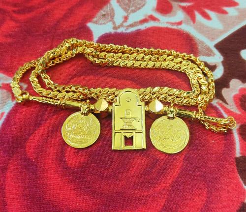 Buy TGS GOLD COVERING Traditional Sivan Lingam Thali Chain for Womens ...