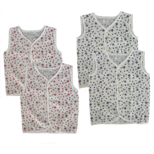 Buy Bene De Soft Cotton Jhabla for Born Baby (Set of 4). (0-3 Months ...