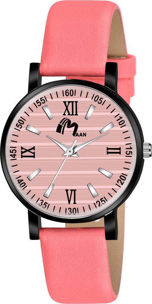 Buy Maan International Analog Wrist Watch Red Dial Red Strap for Girls ...