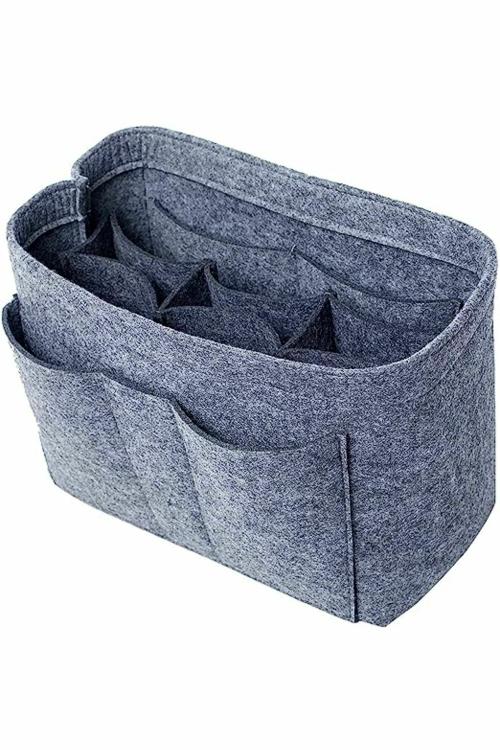 Buy GREENSHEEP Women Felt Purse Organizer Insert for Ladies Handbag ...