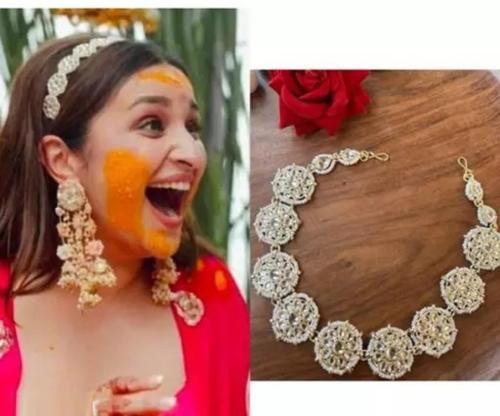 Buy RD JEWELLERY beutifly Moti & Stone Matha Patti for Girl's and Women ...