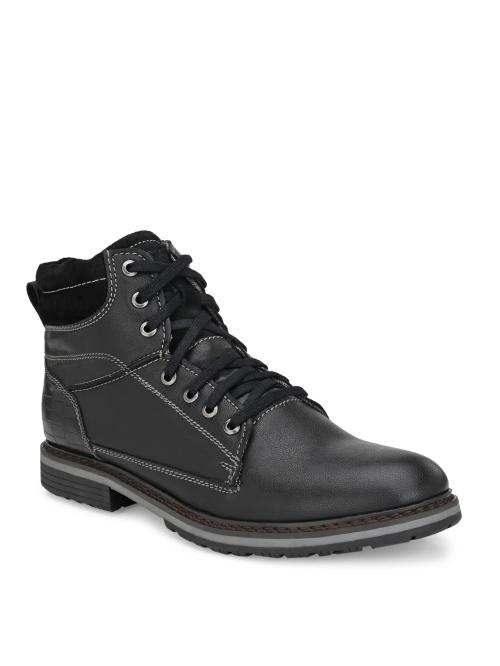 Buy Delize Mens Black Derby Boots Online at Best Prices in India - JioMart.