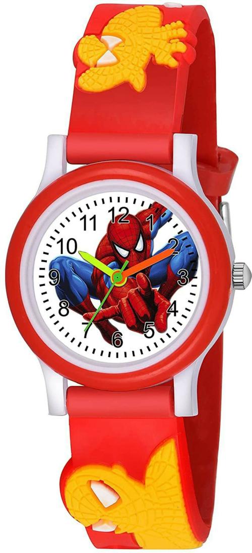 Regards Analog Red, White Dial Red Strap Watch For Boys And Girls - JioMart