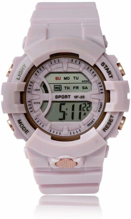 Buy OM DESIGNER Sports Watch Pink Dial Pink Strap Watch for Men and ...