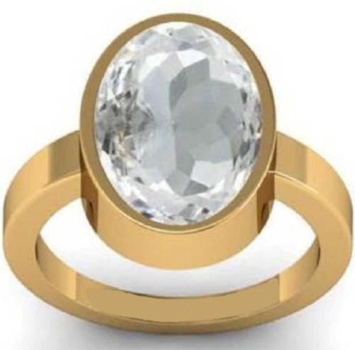 Buy Chopra Gems & Jewellery Gold Plated Brass Zircon Stone Rashi Ratna ...