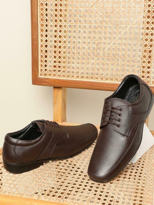 Buy Fortune By Liberty Hol-12_Brown Formal Shoes For Men Online at Best ...