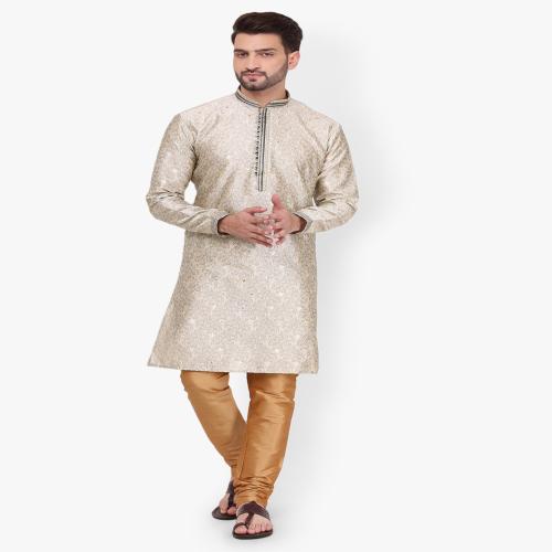 Buy Pro Ethic Style Developer Men's Kurta Pajama Silk Online at Best ...
