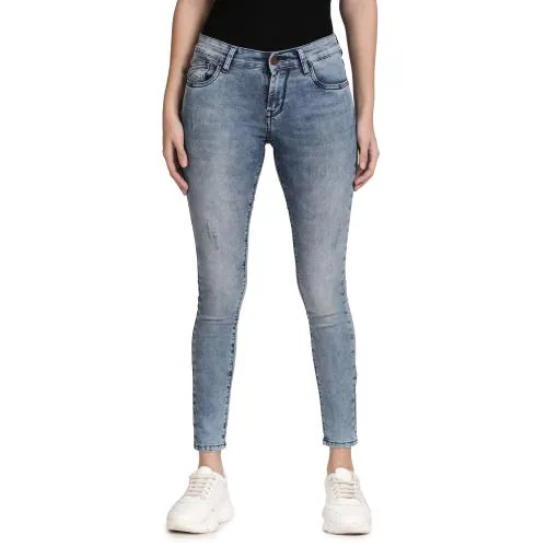 Buy Llak Jeans Women Skinny Fit Mid-Rise Stretchable Denim-32 Online at ...