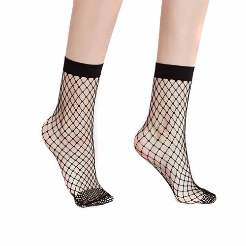 Buy ogimi - ohh Give me Ankle High Fishnet Mesh Women Socks, Women Fishnet Mesh Ankle Socks ...