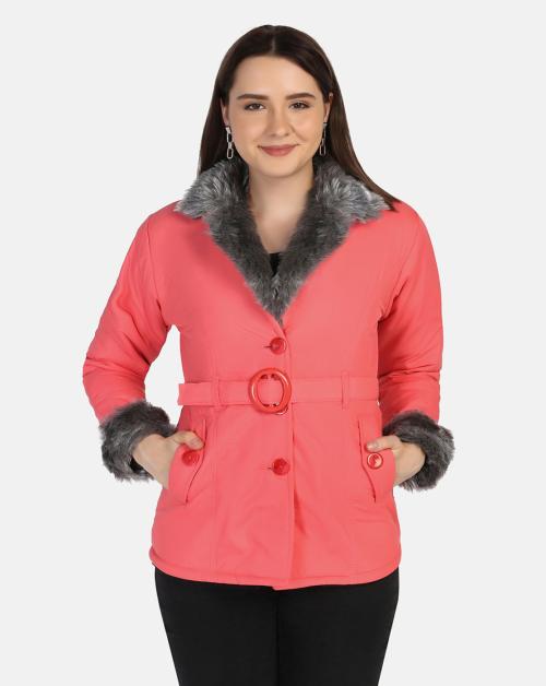 Buy BuyNewTrend Gajri NS Butter Women Parka Jacket Online at Best ...