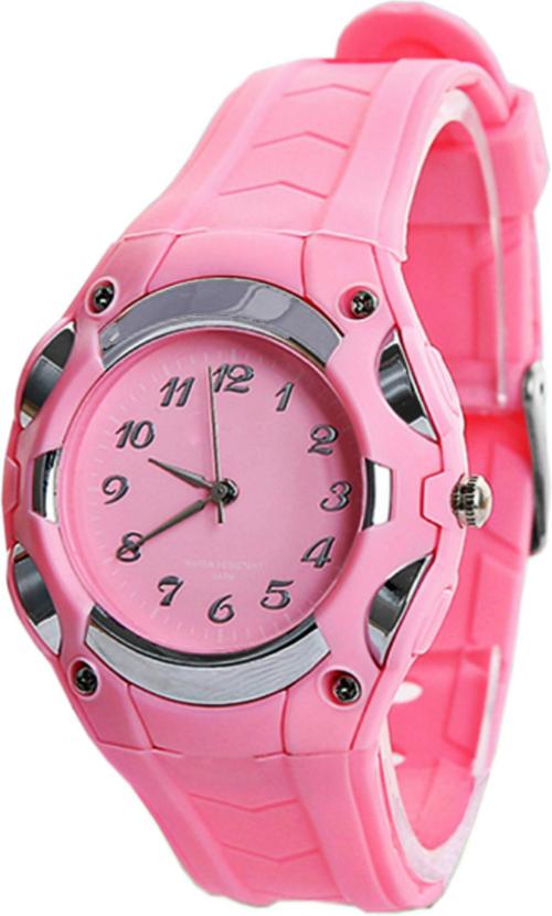 Buy Time Up Analog Pink Watch For Boys And Girls Online at Best Prices ...