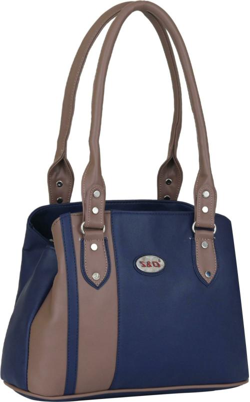 Buy Semiize Women Blue Artificial Leather Shoulder Bag Online at Best ...