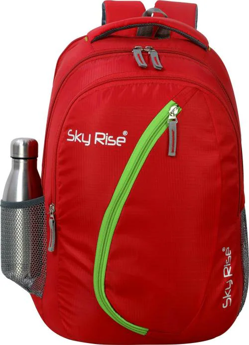 Buy Sky Rise Red Waterproof Laptop Bag - 33 L Online at Best Prices in ...