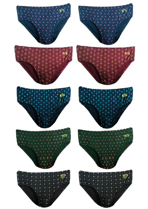 Buy Hap Women Multicolor 100% Cotton Printed Pack Of 10 Panty_XL Online ...