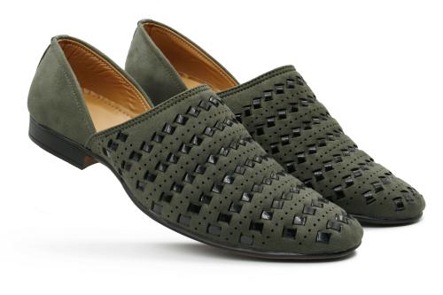 Buy D Shoes Mojari For Men (Green) Online at Best Prices in India ...