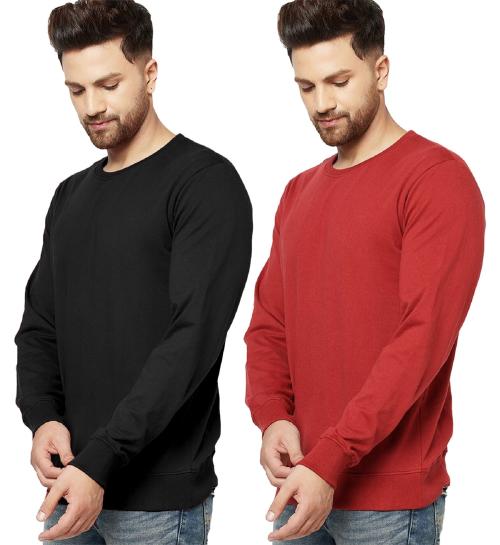 Buy LEOTUDE Men's Regular Fit Combo Sweatshirt Online at Best Prices in India - JioMart.