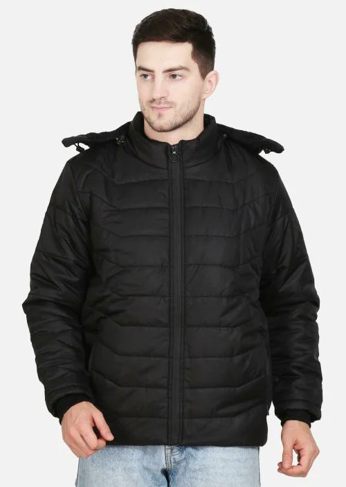 Buy AD & AV Men Black Solid Nylon Single Jacket Online at Best Prices in India - JioMart.