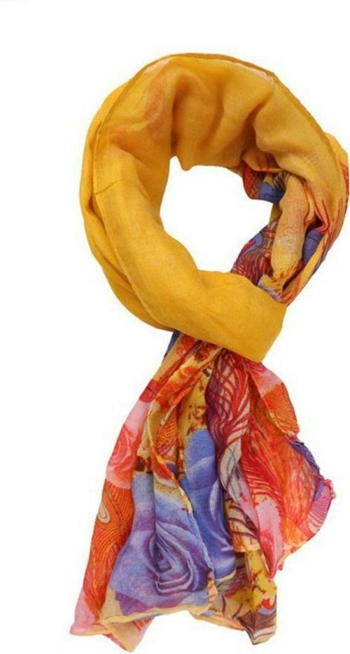 Buy Vasaba Floral Print Cotton Blend Girls Stole Online at Best Prices ...