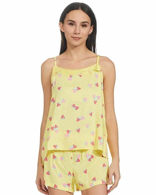 Buy Urban Hug Women Singlet with Short Night Suit Online at Best Prices ...