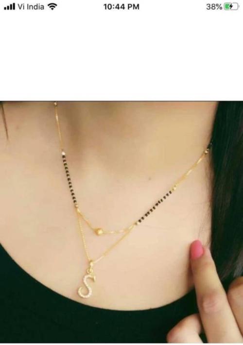 Buy Tiyara Women Gold Plated Alloy Mangalsutra Online at Best Prices in ...
