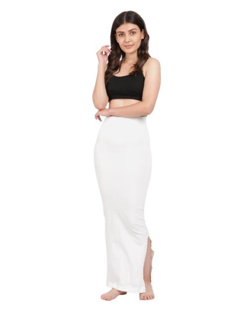 Buy Red Rose - Saree Shaper for Women - Petticoat - Sari Shaper (White ...