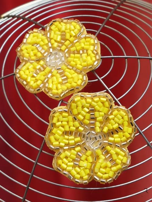 Buy Crunchy FashionYellow Bohemian Handmade Drop Earrings Online at ...