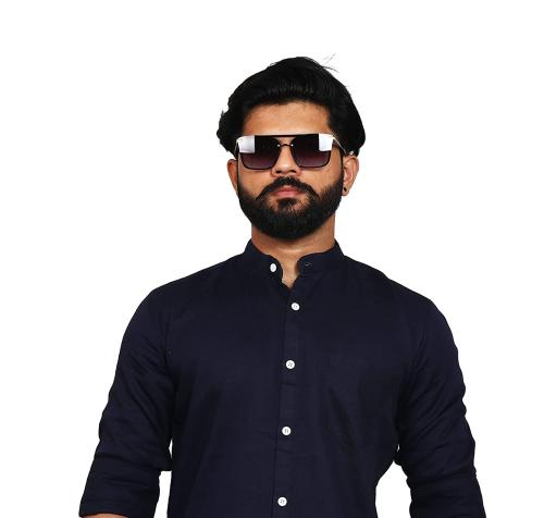 Buy plain stand dark blue L Online at Best Prices in India - JioMart.