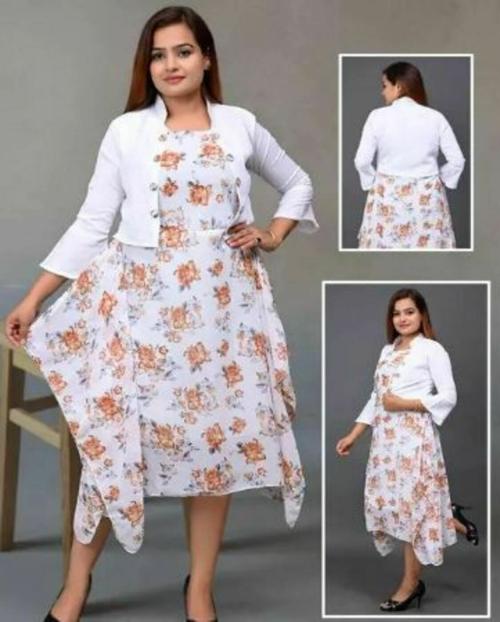 Buy ZRI PLADA one Piece Midi Dresses For Women With Jacket Online at ...